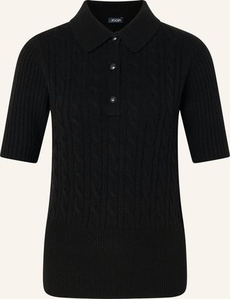 Joop Strick-Poloshirt Kevina schwarz