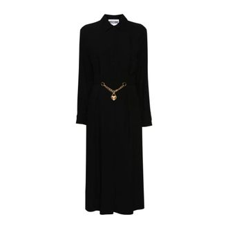 Moschino Elegantes Kleid 8555C - - Dresses - Damen - Schwarzk - M