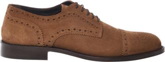 Baldinini Homme, Chaussures, Brun, Taille: 46 EU Chaussures &agrave; lacets en daim