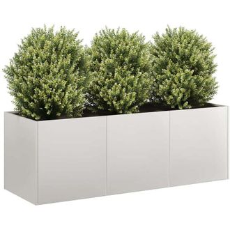 vidaXL Jardini&egrave;re 120x40x40 cm acier inoxydable - Vidaxl