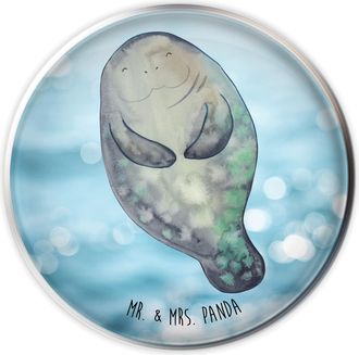 Mr. & Mrs. Panda Stöpsel Waschbecken Seekuh Happy - Geschenk, Liebeskummer, Neuanfang, Meer, Abfluss, Ablaufgarnitur, Verschluss, Respekt, Neustart, Freundin, Abflusss