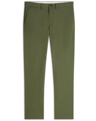 Tommy Hilfiger Chino Bleecker mit Stretch und feinem Muster, Slim Fit in