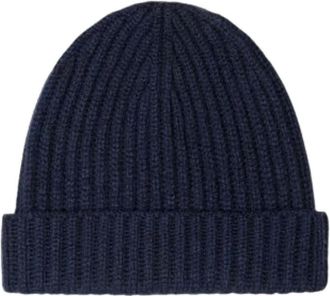 Loro Piana Homme, Accessoires, Bleu, Taille: ONE Size Maglia Inglese Hat
