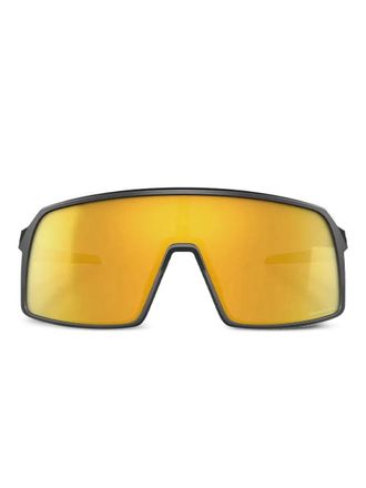 Oakley lunettes de soleil Sutro &agrave; monture couvrante - Noir