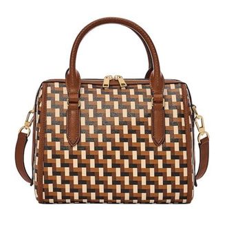 Fossil Sac double port&eacute; Williamson, en tissu enduit de polyur&eacute;thane, pour femme, ZB11019249
