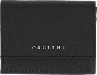 Orciani Kleines Soft Leder Umschlagportemonnaie - - Accessories - Herren - Schwarzk - ONE SIZE