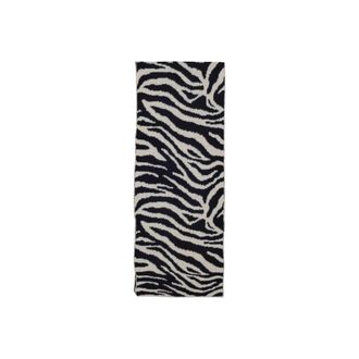 Pieces Schal aus Acryl-Mischgewebe mit Print - - Accessories - Damen - Blau - ONE SIZE