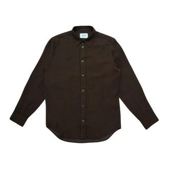 Nn.07 Nn07, Homme, Chemises, Brun, Taille: 2XL Chemise Sportive Dark Army