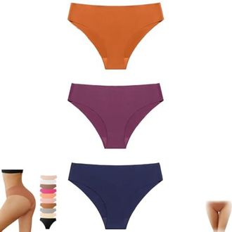 Generic Sous-v&ecirc;tements sans bout de chameau pour femme, r&eacute;sistant &agrave; la transpiration, respirant, confortable, sans couture, sous-v&ecirc;tements invisibles en soie 