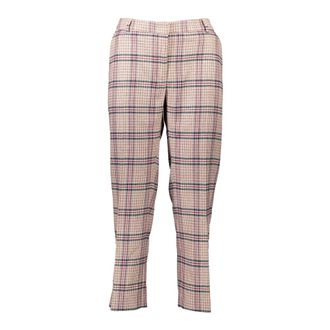 GANT Braune Klassische Damen Hose Logo - - Trousers - Damen - Braun - 2XL