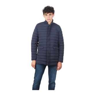 Ciesse Piumini Blau Lange Herren Daunenjacke - - Jackets - Herren - Blau - L