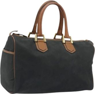 Dior Sac &agrave; main vintage en nylon Pre-owned - Femme - Pre-owned - Noir - Taille: ONE Size