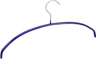 Bürstenmann Hemdenbügel aus Metall 3 Stück, blau, 2.9 x 40.7 x 19.5 cm