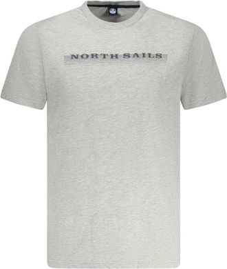 North Sails Kurz&auml;rmeliges T-Shirt - - Tops - Herren - Grau - XL