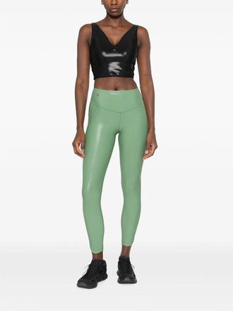 Macron Olive Leggings - Green
