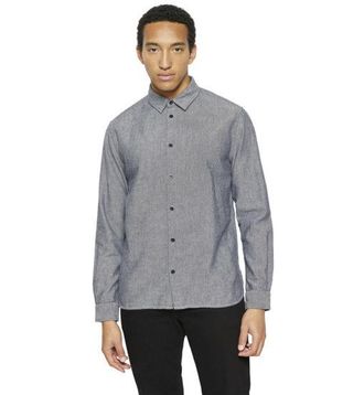 Knowledge Cotton Apparel Organic Cotton Flannel M - Langarm Hemd - Herren