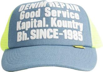 KAPITAL Denim Repair Service Trucket Hat
