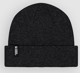 Mons Royale Chunky Logger Beanie charcoal grey