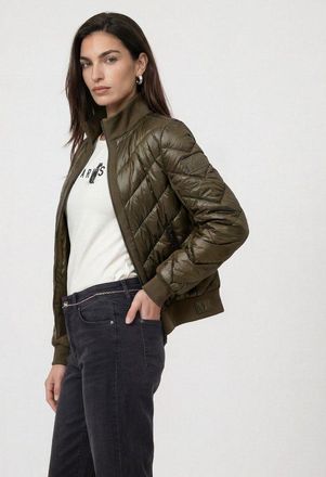 Monari Steppjacke Jacke Stepp + Neopren Regular fit mit Stehkragen