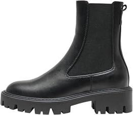 Only Femme Onlbetty-1 Pu Boot Noos Chaussures-lifestyle, Noir, 40 EU