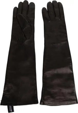 Handsome Stockholm gants longs doubl&eacute;s - Marron