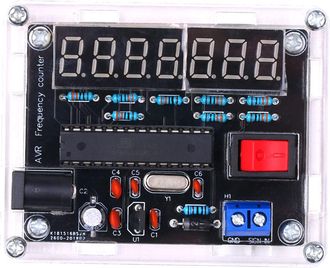 Walmeck 10 MHz Frequenzmesser AVR -Cymometer -Signalz&auml;hler mit Display Universal USB -Grenzfl&auml;che