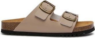 Scholl Josephine Sandales &agrave; 2 sangles pour femme Taupe 37 EU