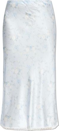 LoveShackFancy Loveshackfancy, Femme, Jupes, Bleu, Taille: 40 FR Kalo Skirt