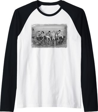 Friends TV Show Lunch ATOP A Skyscraper NYC Vintage Fan 90er Jahre Raglan