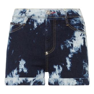 Philipp Plein Denim Shorts - - Shorts - Damen - Blau - W26