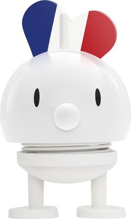 Hoptimist Love Bumble France Klein (S), Wackelfigur & Glücksbringer, Skandinavische Deko für Wohnzimmer, Schreibtisch, Schlafzimmer, Büro Gadget, 4,5 x 5,8 x 8,