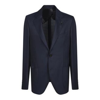 Lardini Blauer Blazer f&uuml;r M&auml;nner Aw25 - - Jackets - Herren - Blau - M