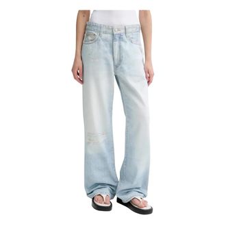 Won Hundred Gerades Jeans - - Jeans - Damen - Blau - W27 L32