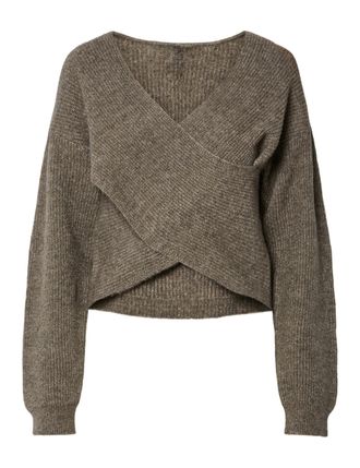 Pieces Pcsilly Ls Rev Wrap Knit Noos Bc