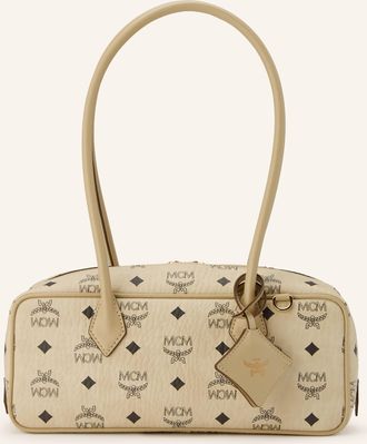 MCM Mcm Schultertasche Aren Small beige