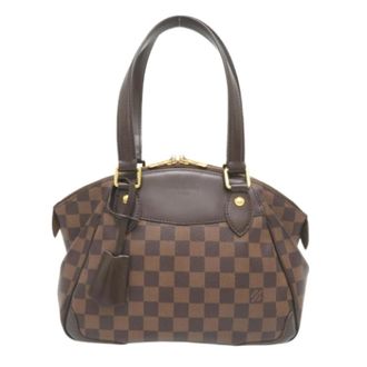 Louis Vuitton Pre-owned Sac bandouli&egrave;re vintage en toile Damier - Femme - Pre-owned - Brun - Taille: ONE Size