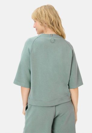 Camel Active Kurzarmshirt mit Rundhalsausschnitt Kurzarm