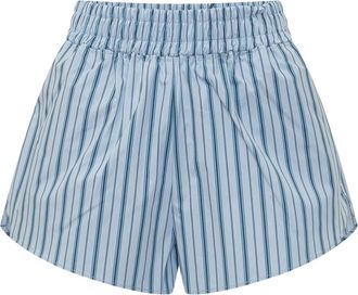 A Paper Kid Femme, Shorts, Bleu, Taille: 38 FR Cotton Shorts