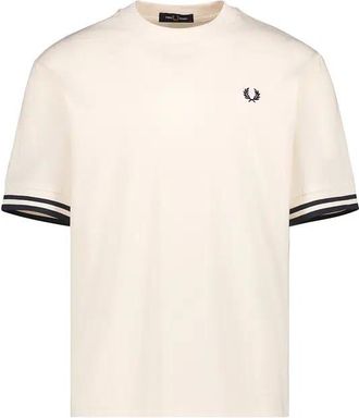 Fred Perry Herren T-Shirt beige Baumwolle