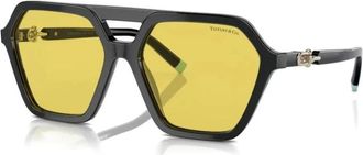 Tiffany & Co. Femme, Accessoires, Jaune, Taille: 58 MM Tf4198 800185 Lunettes de soleil