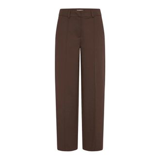 Ichi Ichi - Pantalon - Femme - Pantalons - Brun - Taille: 38 FR