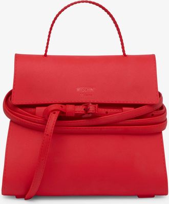 Moschino Petit sac &agrave; main Moschino Tie Me - Rouge