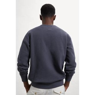 Ecoalf Aixa Caviar Sweatshirt - - Sweatshirts & Hoodies - Herren - Blau - S