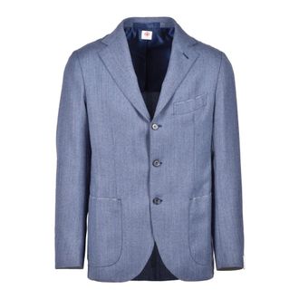 LUIGI BORRELLI NAPOLI veste - Homme - Vestes - Bleu - Taille: XL