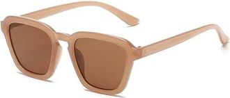 Generic Lunettes De Soleil Sport For Hommes Et Femmes, For La Conduite En Plein Air Les Vacances(Brown)