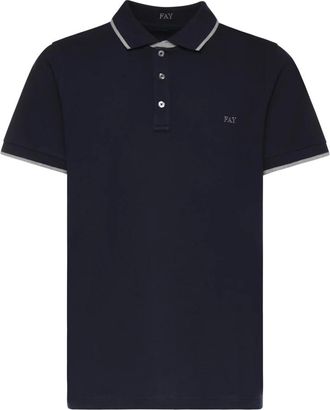 Fay Homme, Tops, Bleu, Taille: M Polo