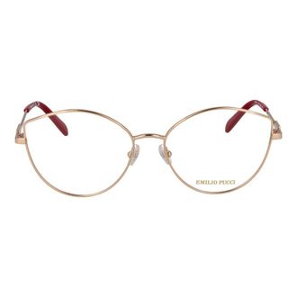 Emilio Pucci PU-1066377 Metal Cat-Eye Eyeglasses - Gold