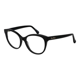 Max Mara Schwarze Damenoptikfassungen Rund Vollrand - - Accessories - Damen - Schwarzk - ONE SIZE