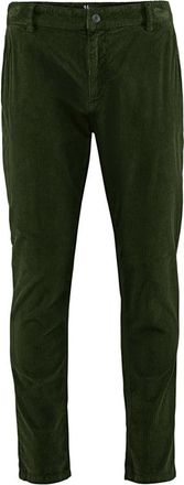 Bomboogie Homme, Pantalons, Vert, Taille: W31 Eleganza Slim en Velours C&ocirc;tel&eacute;
