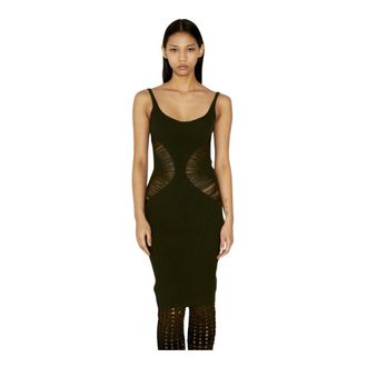 Isa Boulder Femme, Robes, Noir, Taille: 38 FR Robe Mini Lac&eacute;e